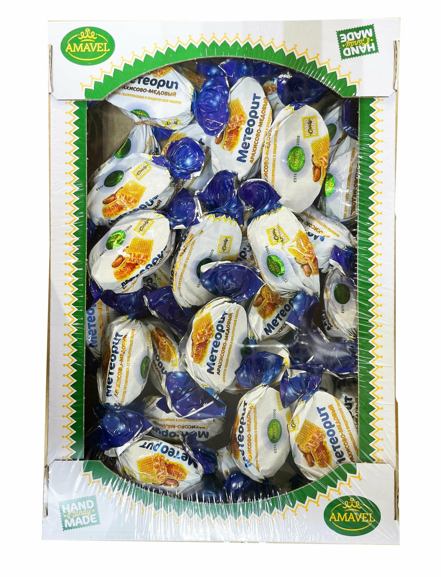 Конфеты шоколадные Метеорит арахисово-медовый 1кг/Набор шоколадных конфет