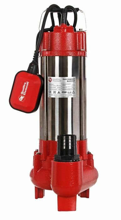 Фекальный насос QUATTRO ELEMENTI Sewage 1700F Ci 910-188