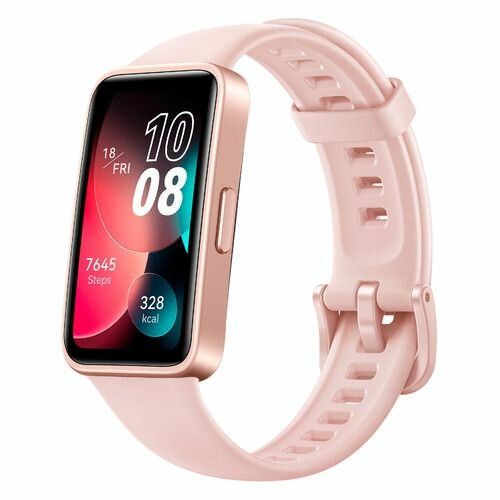 Фитнес-трекер Huawei Band 8 ASK-B19, 1.47", розовый / розовый [55020anl]