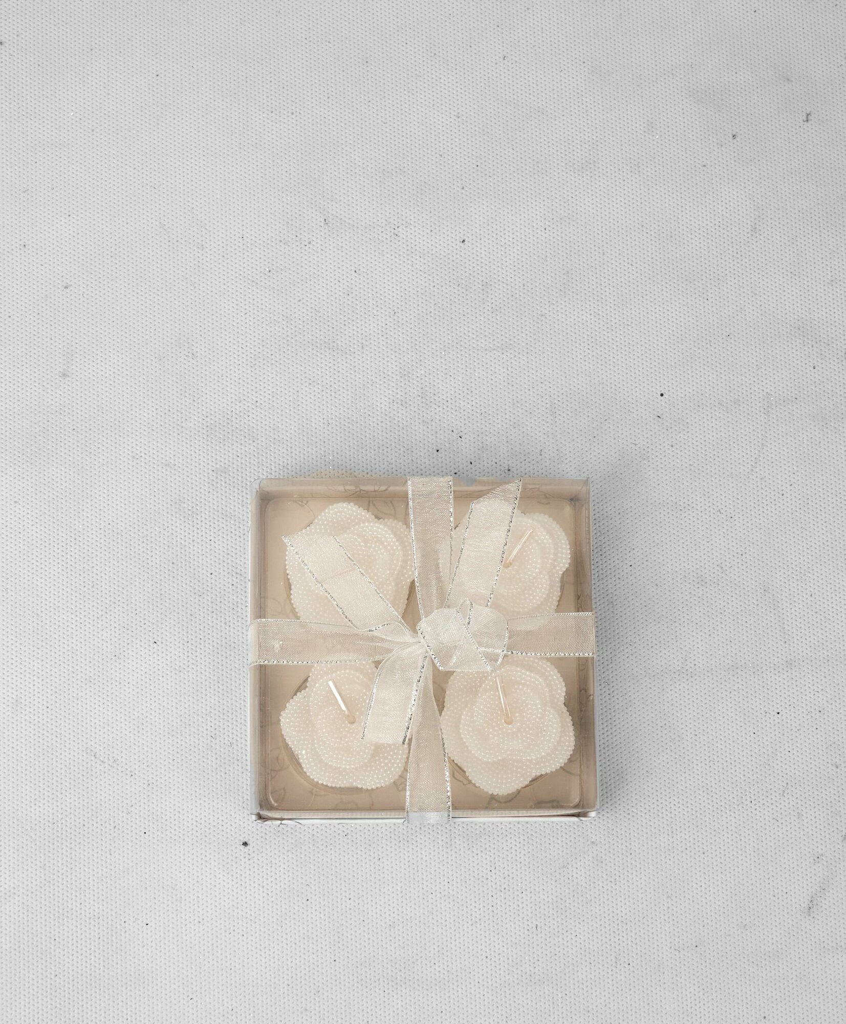 Свеча Country Artists, восковая, интерьерная, светло-розовая, парафиновая, 10см