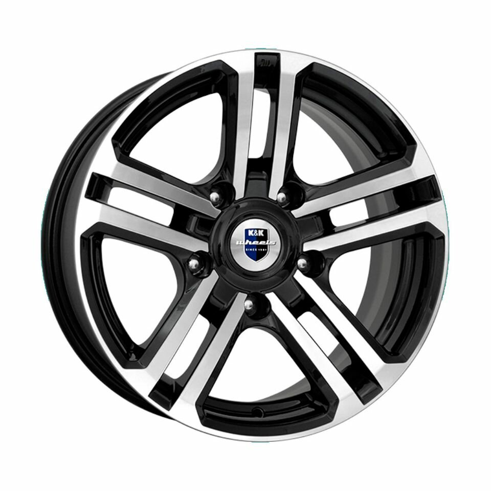 Диск литой КиК Палладика (КС591М) 7,0\R16 5*139,7 ET30 d98 Алмаз черный [77594] Fb max 575 kg