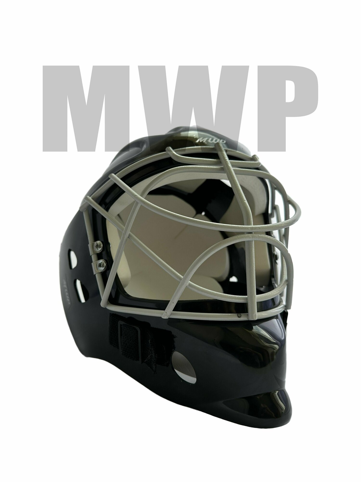 Шлем вратаря хоккейный MWP с маской кошачий глаз/ размер S