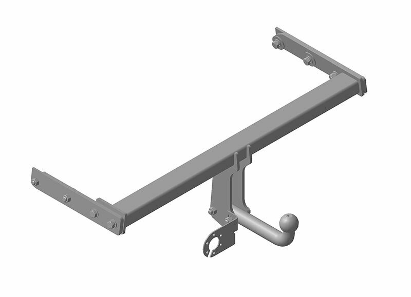 Фаркоп AvtoS для VOLVO XC 70 (2007) с универсальной электрикой Smart(блок) и сертификатом в комплекте, арт.(VL 03+smart)