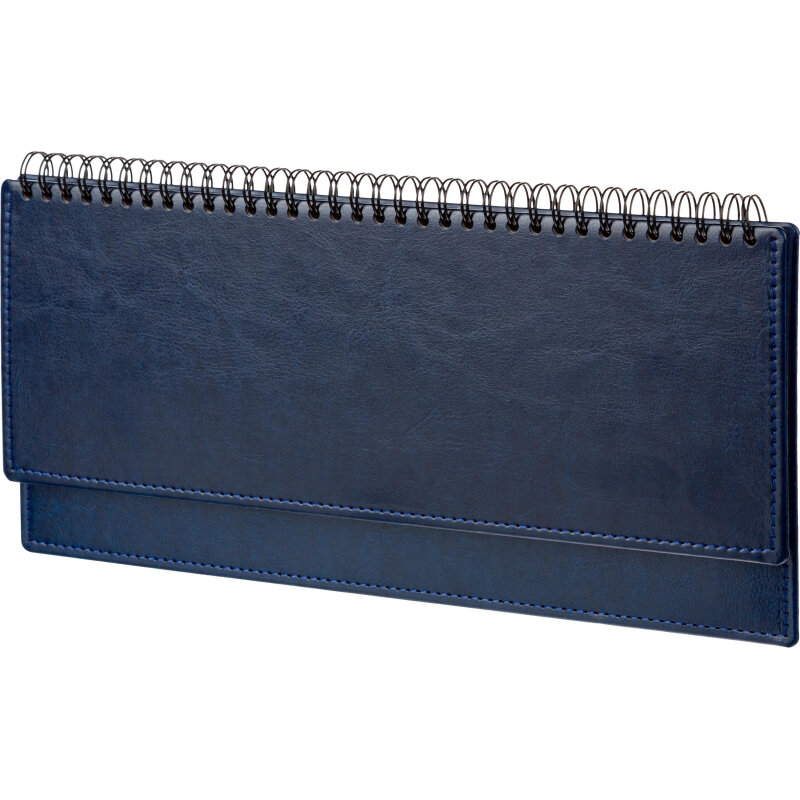 Планинг недат. синий, 303х150 мм, 120стр, Agenda Attache 1771606