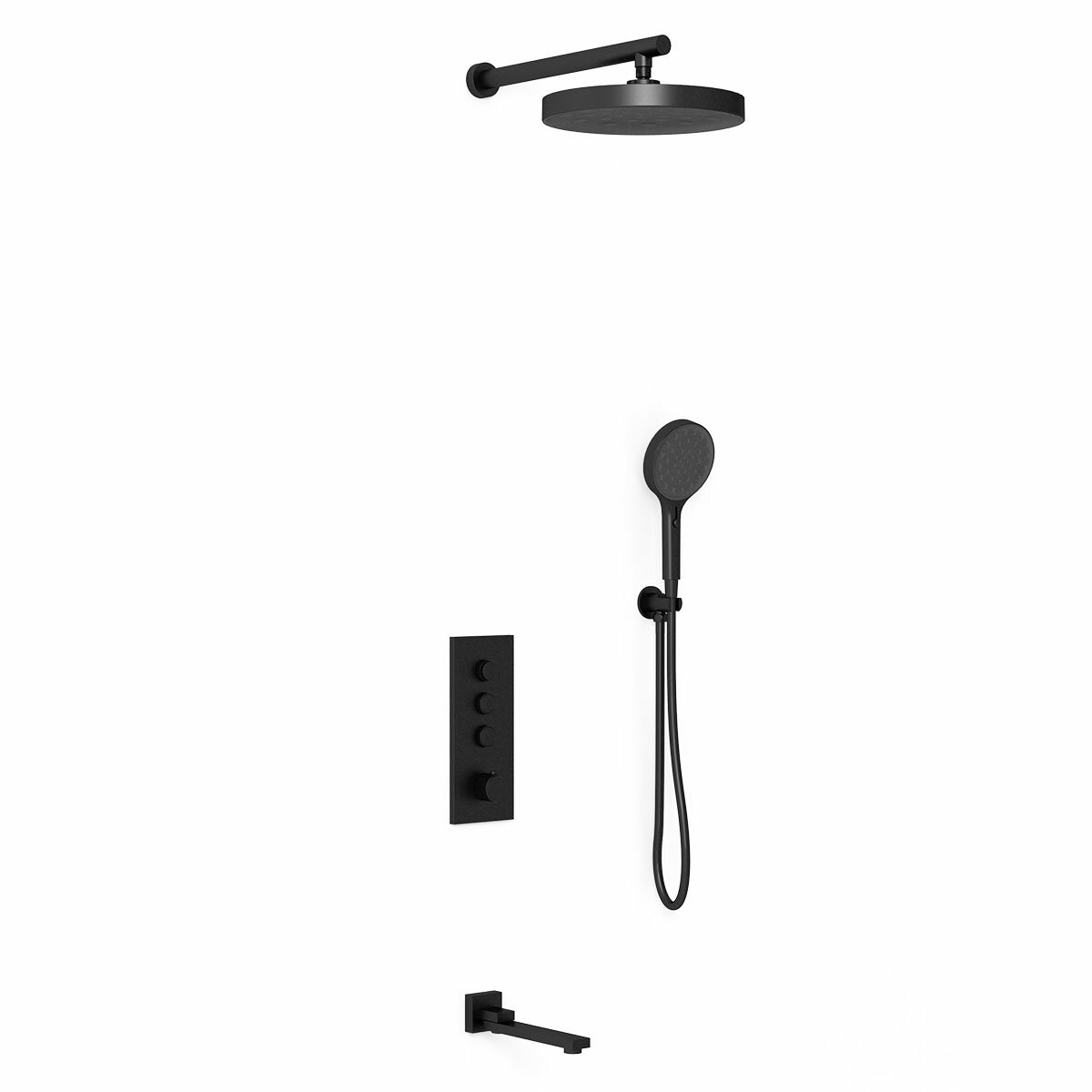 Душевой набор Vincea Inspire VSFW-433TI2MB