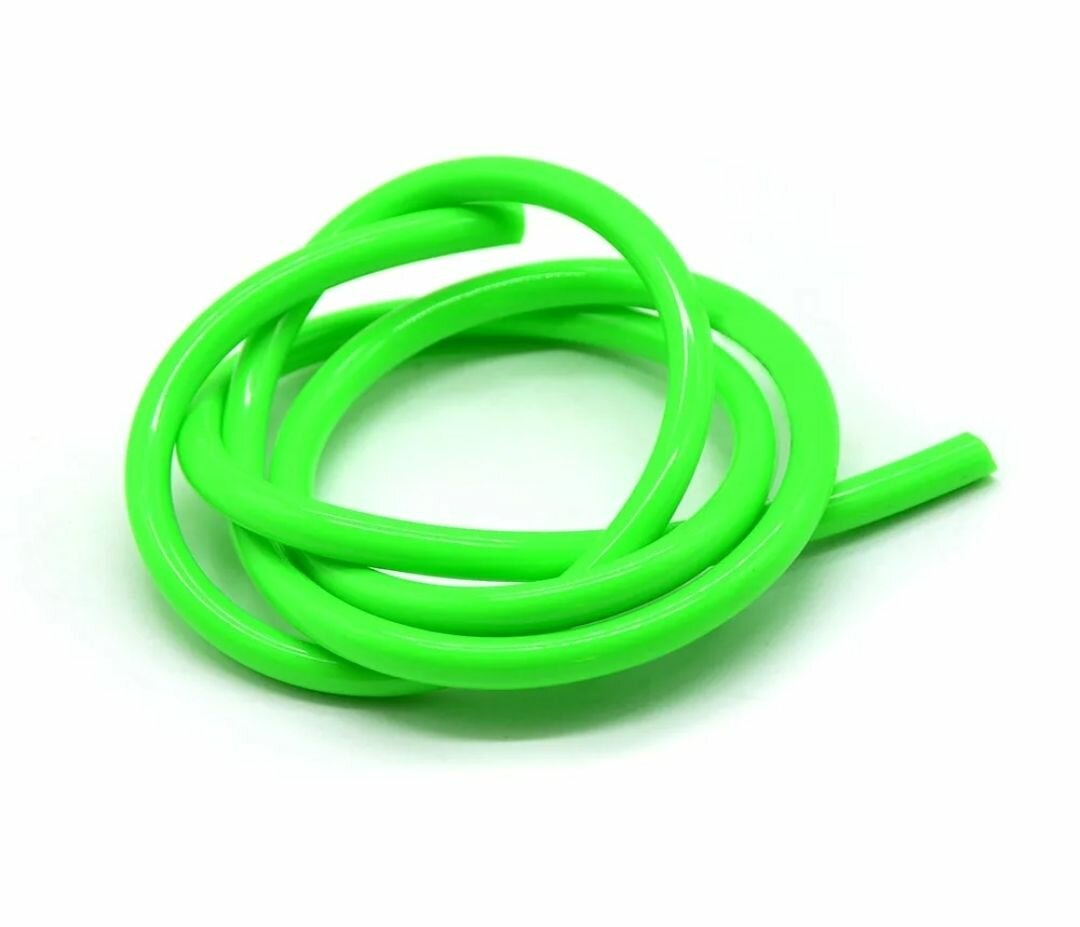 Бензошланг Буран силикон 7*10мм (1м) зеленый