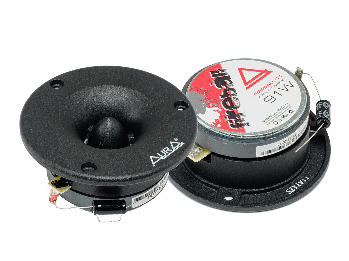 Акустическая система AurA FIREBALL-T1, 4 дюйма, титан, 100 дБ