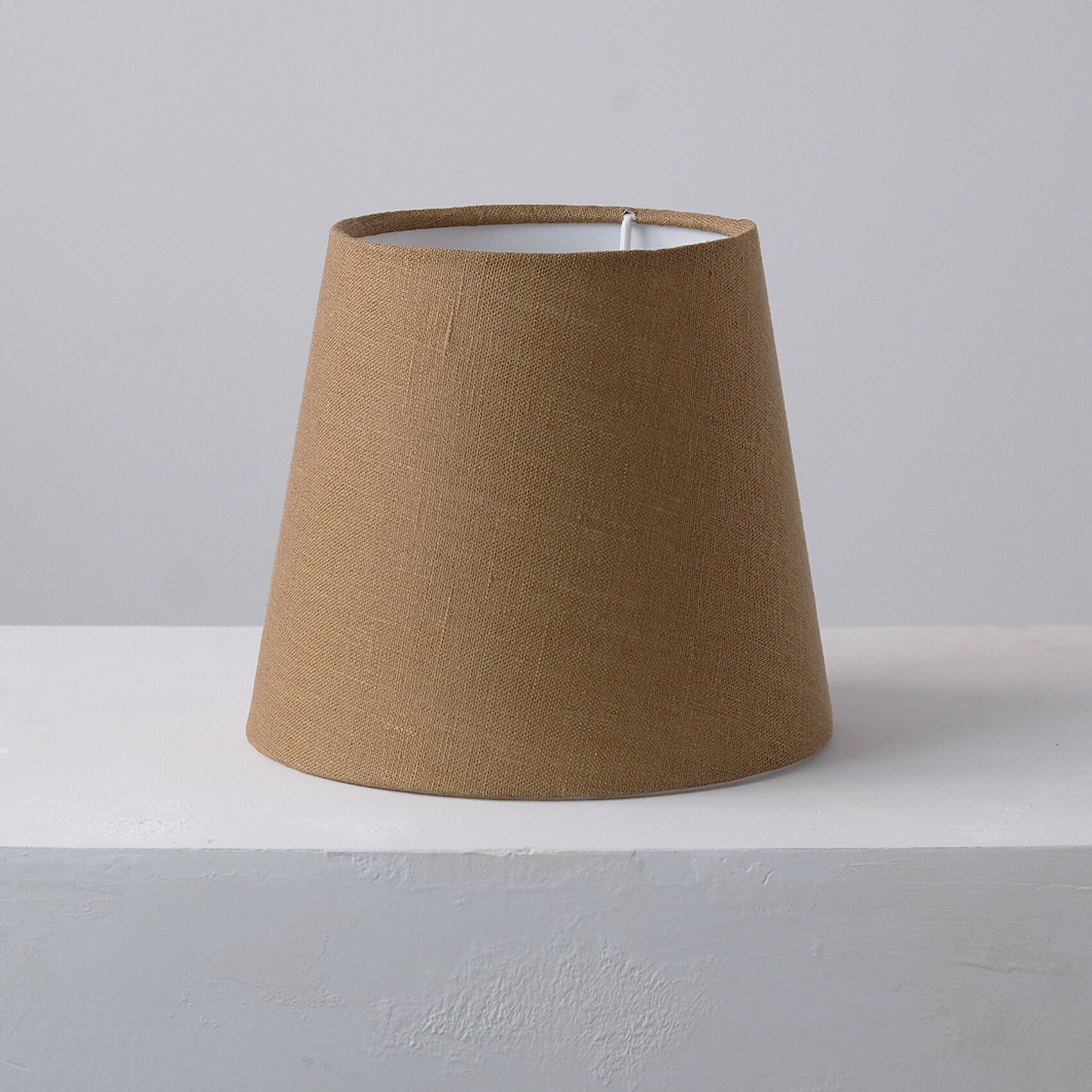 Абажур для настольной лампы, "Ореховый", конус 170