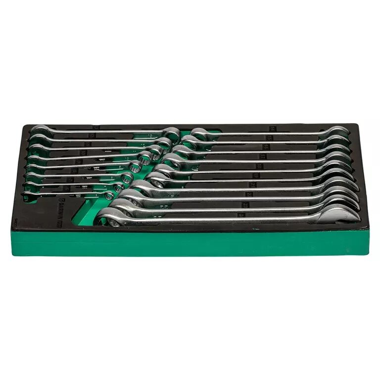 GARWIN PRO Набор ключей комбинированных 18 пр. 6-24 мм в ложементе EVA 646073
