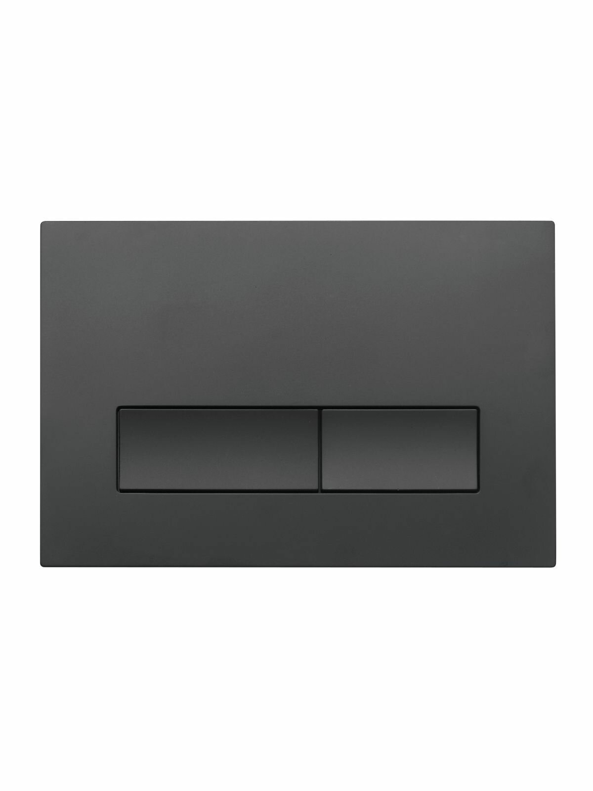 Кнопка смыва для инсталляции Agger APB0244 пластик, черная матовая