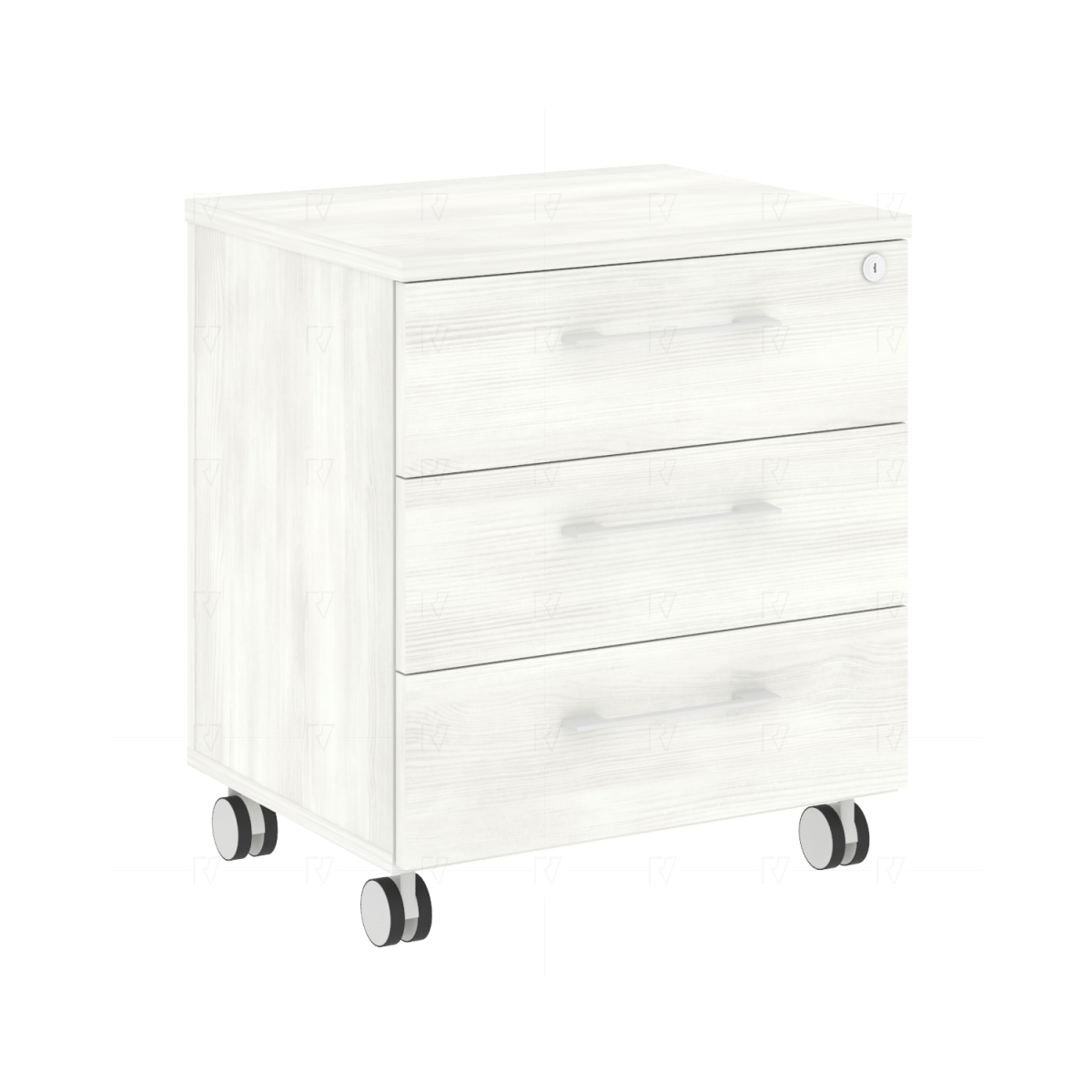 Тумба мобильная Ялта/Yalta Riva LT.TM Снежная Патина 550*450*634