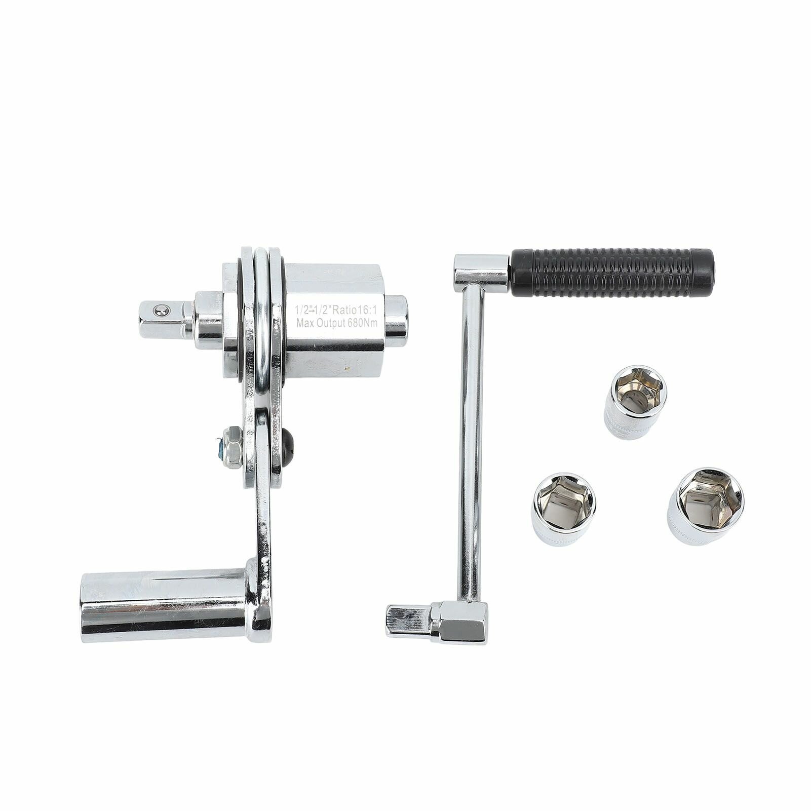 Набор ключей с усилителем крутящего момента, сталь 1:16 1/2", для гаек автошин