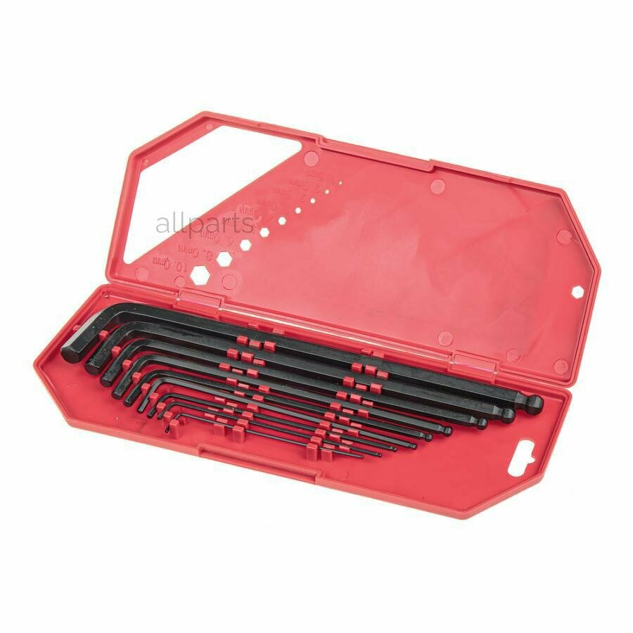ARNEZI R1060044 Набор имбусовых ключей HEX (шестигранников) с шаром 9пр длинные металл S2 ARNEZI R1060044