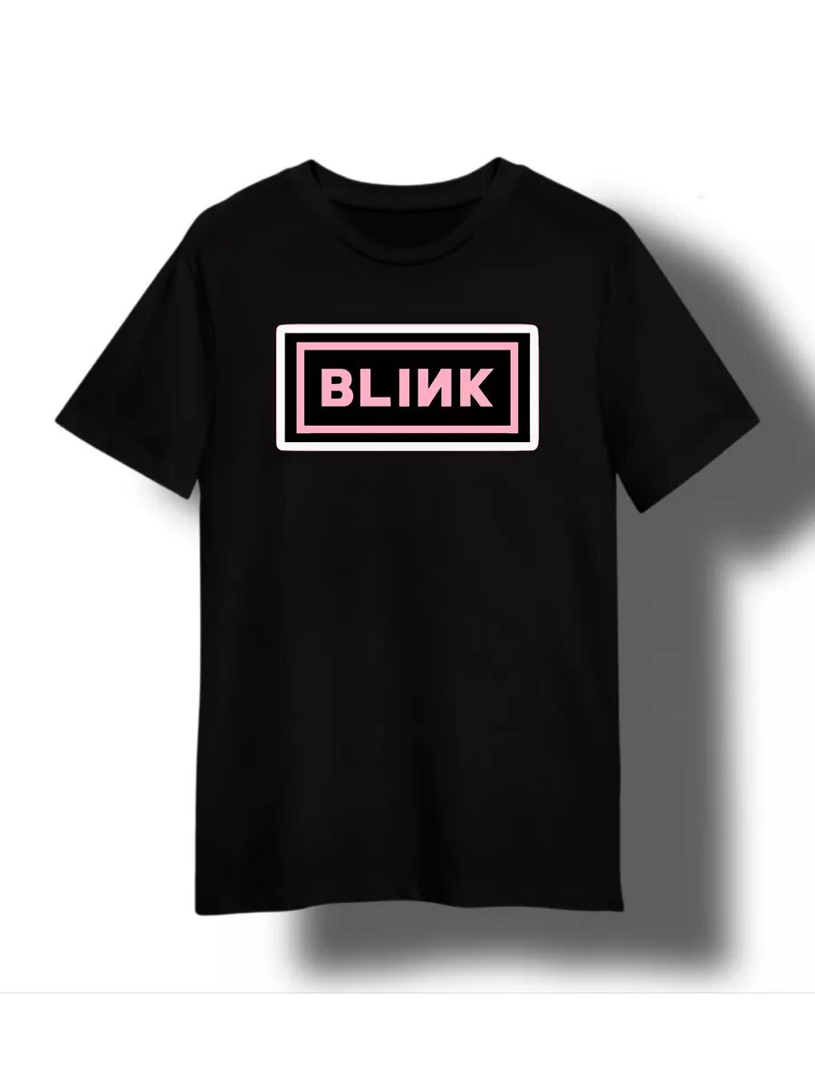 Футболка блэк пинк надпись