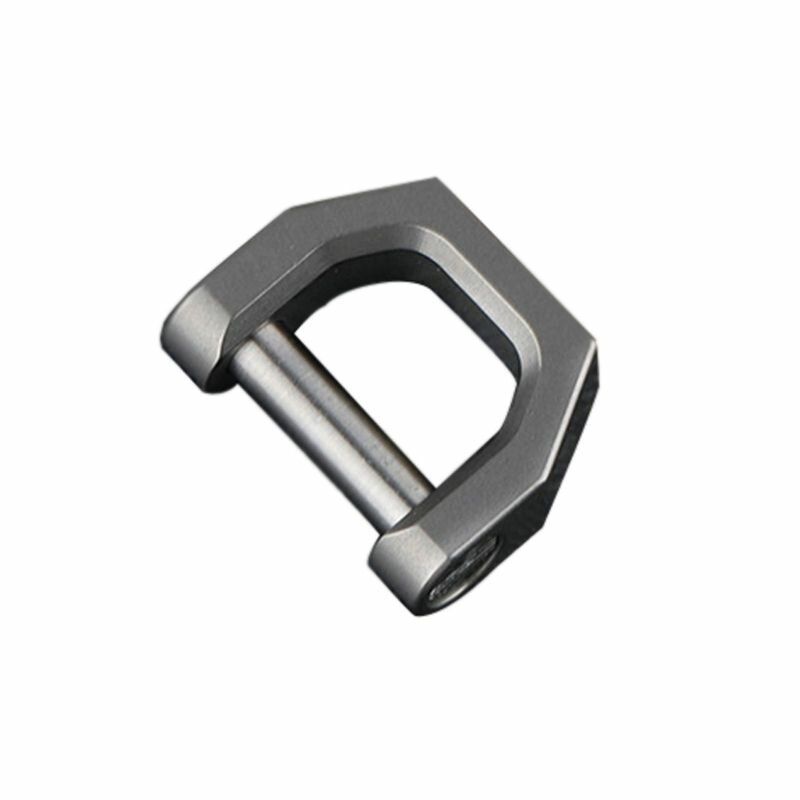 Универсальные пряжки D-образной формы для кольца из титанового сплава D-образный металлический обруч, пряжка-подкова, сделай сам, кожаные ремесленные кошельки