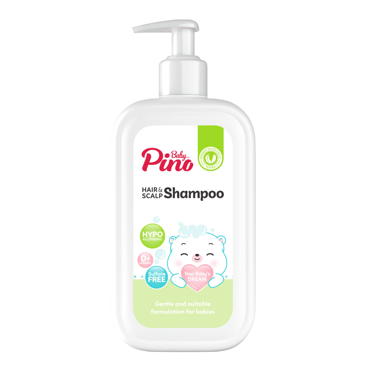 Baby Pino Детский шампунь для волос 0+ / Hair Shampoo, 350 мл