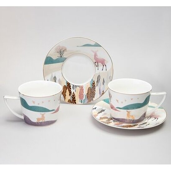 Чайный набор Lefard "top style" на 2 пер. 4 пр, 250 мл (165-599)