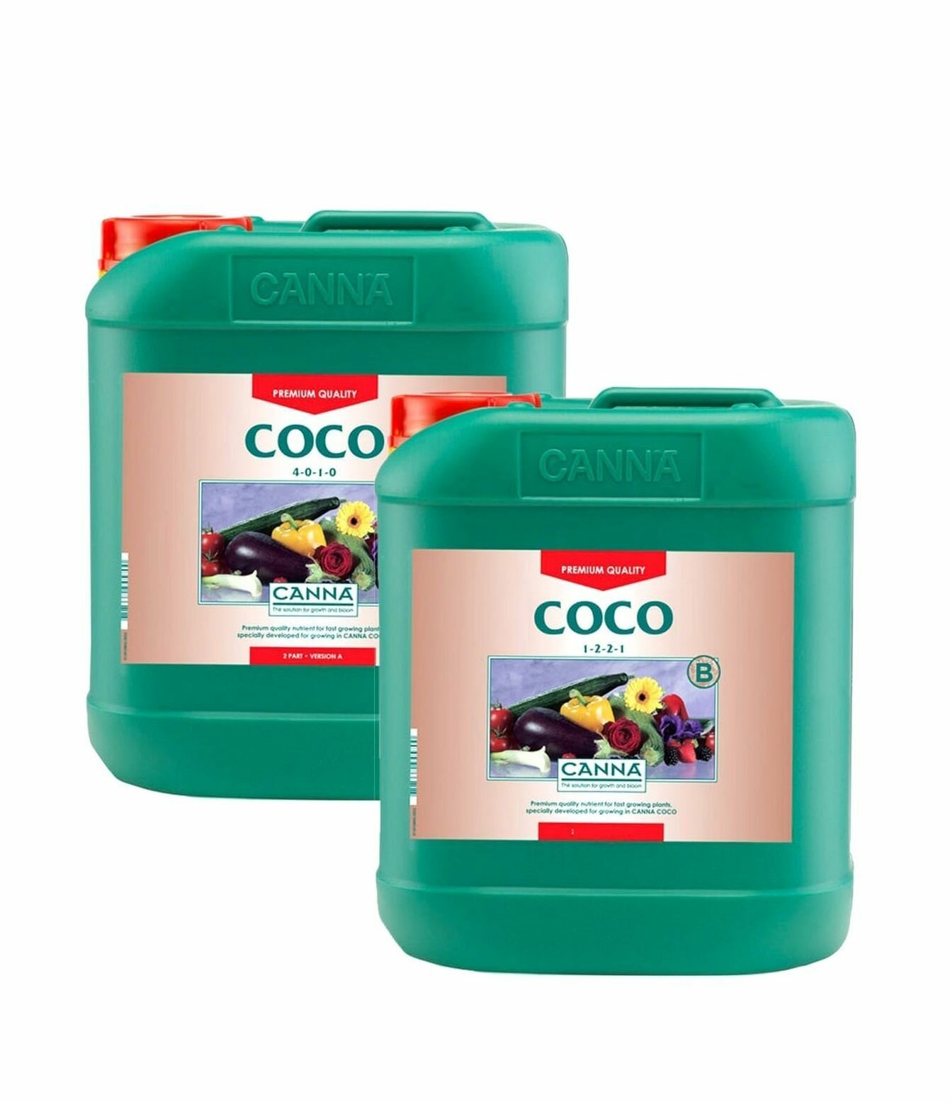 Удобрения базовые для кокосового субстрата Canna Coco A+B 5 л.