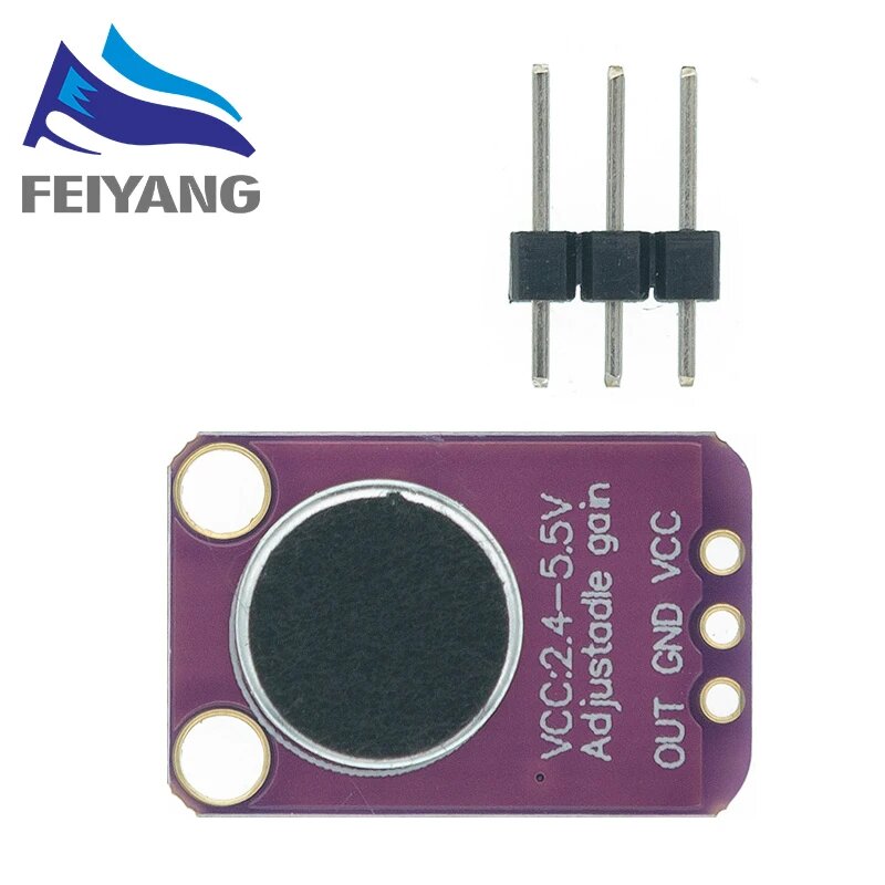 Микрофонный усилитель MAX9814 LAUBEI MAX4466