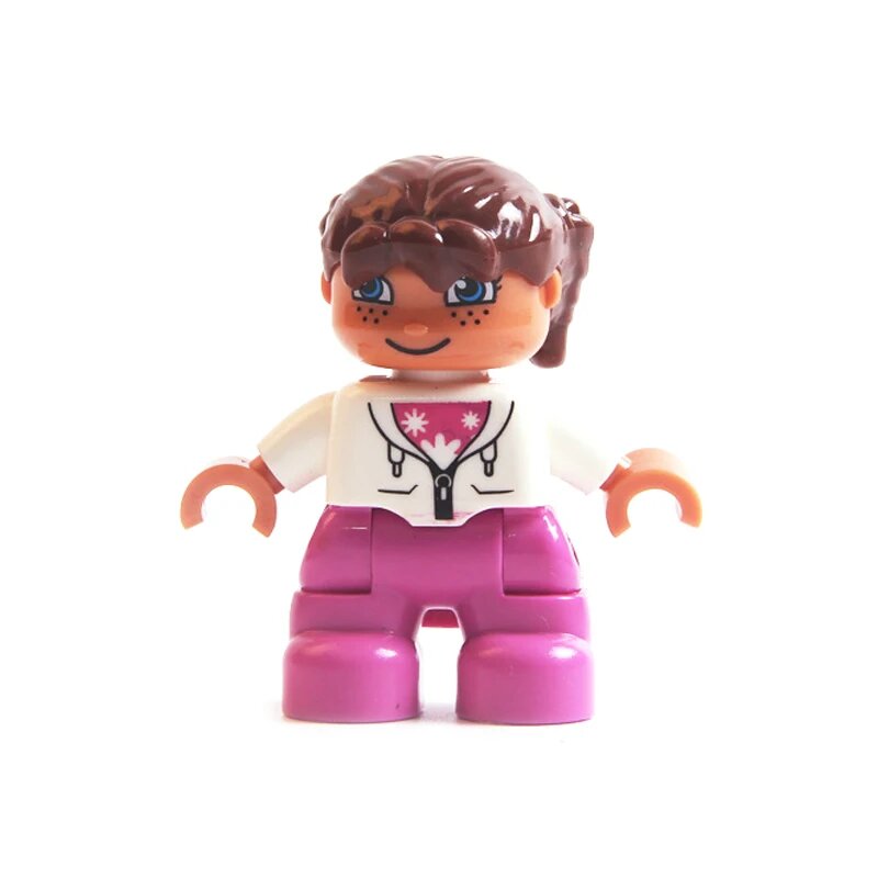 Фигурка Lego Duplo Девочка в розовом платье