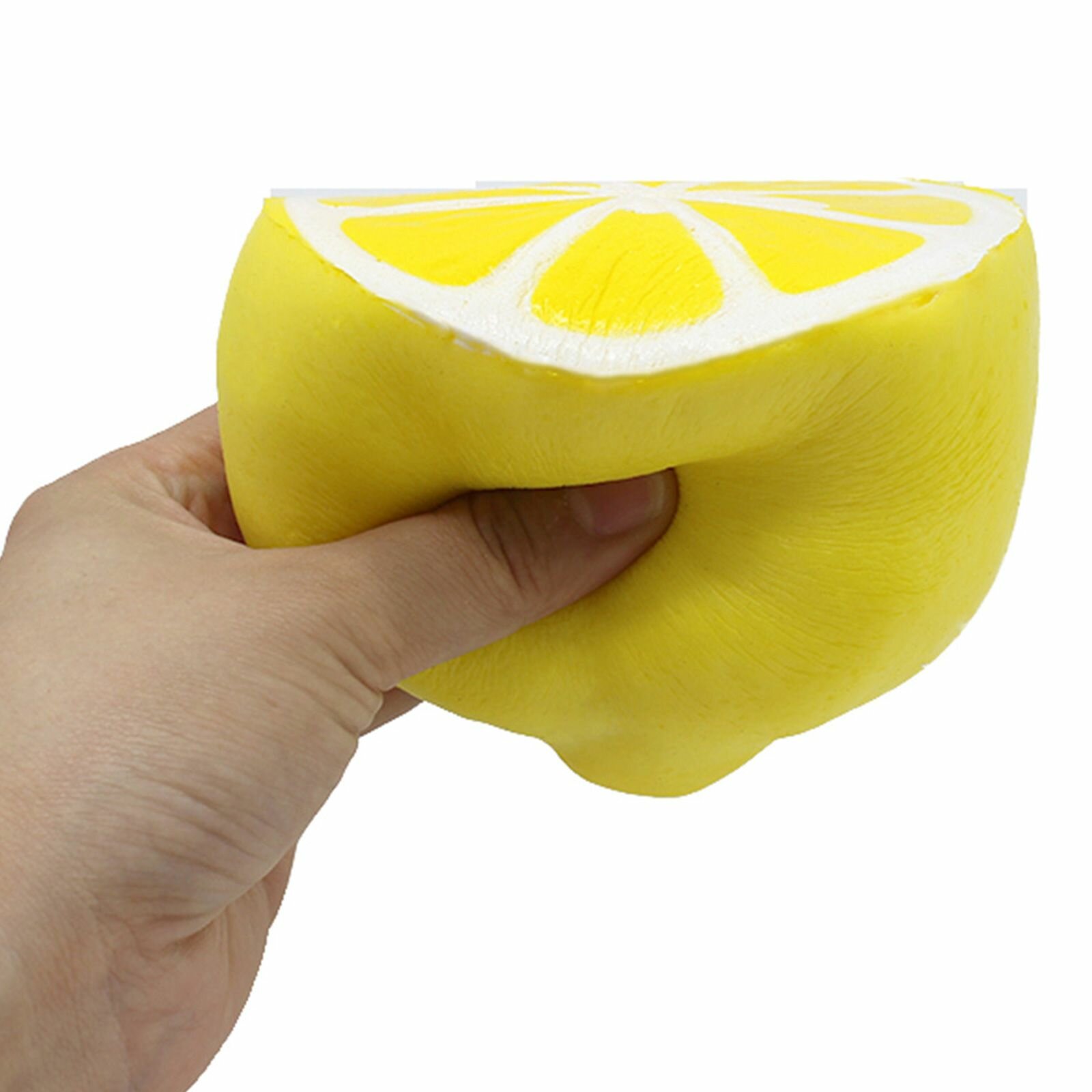 Медленный отскок Лимонно-желтого лимона