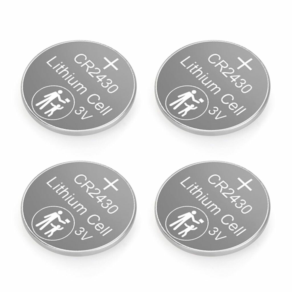 Батарея, CR2430 3V 285mAh умные пульты дистанционного управления кнопочные батареи - 1 упаковка, 1 упаковка