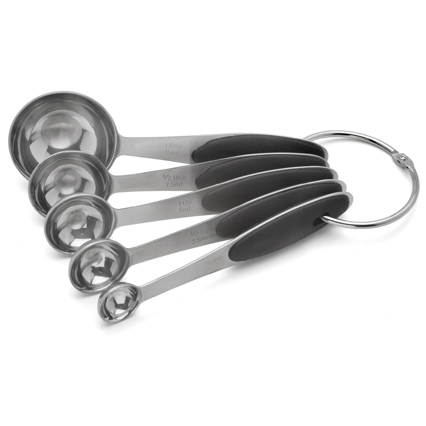 Набор мерных ложек Weis Messlöffel-Set schwarz 13909