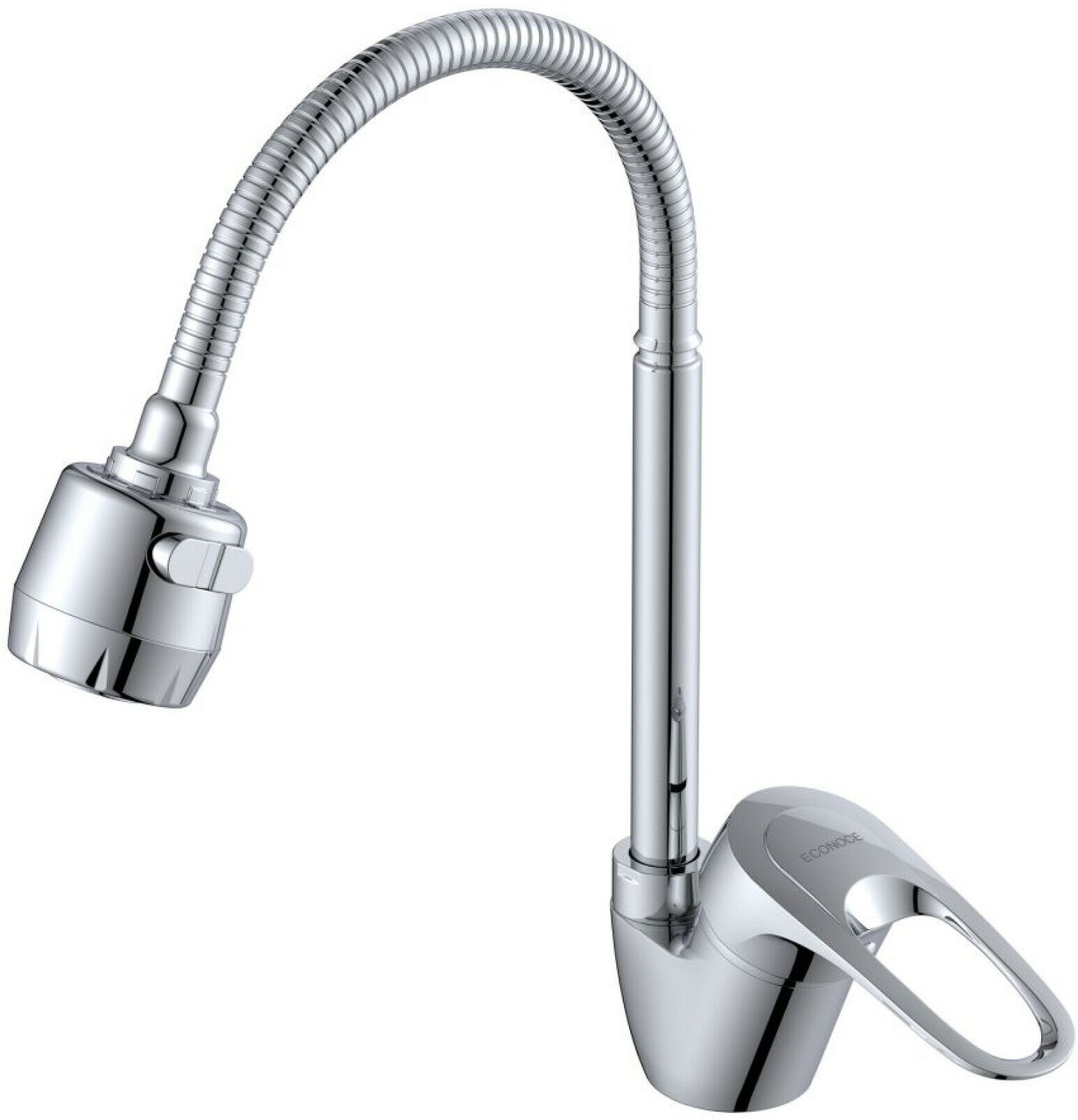 Смеситель для кухни ECONOCE с гибким изливом D35 серия 660 (EC0662)