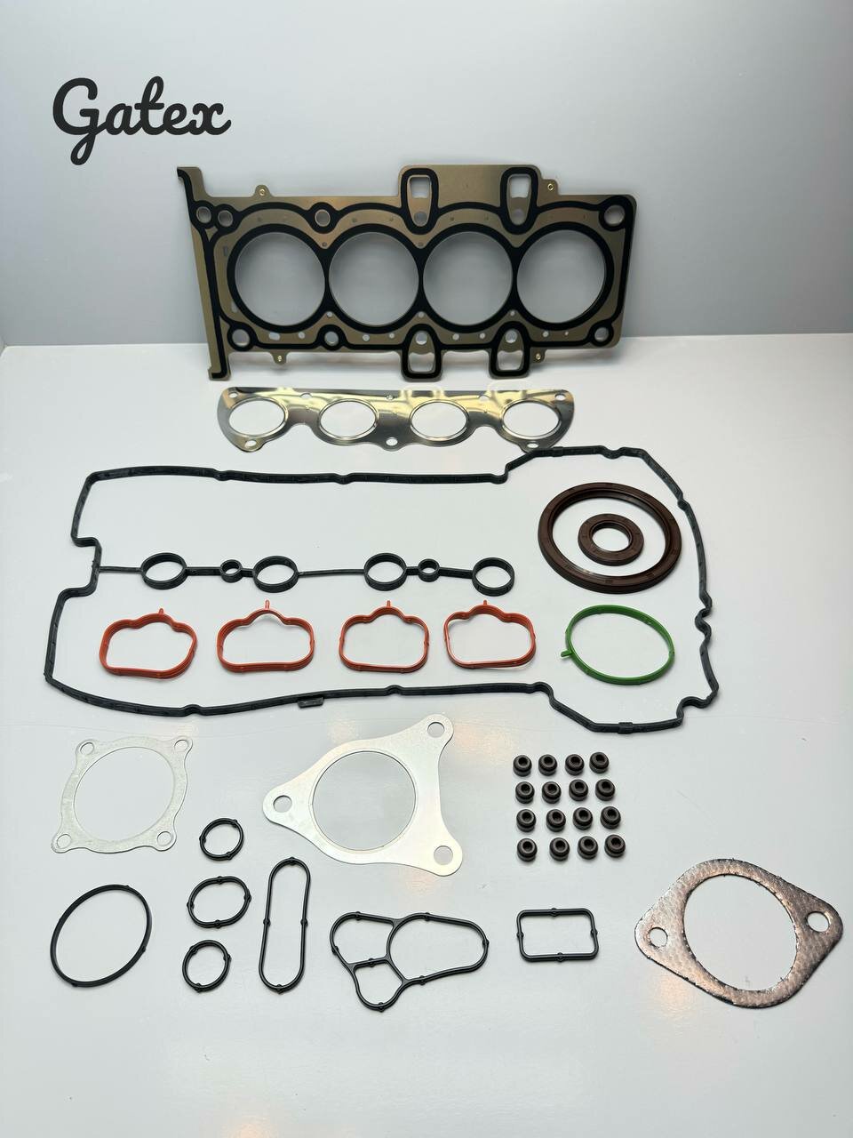 Комплект прокладок для ремонта двигателя Chery Tiggo T11FL, Tiggo3 1.6л (цепь 126лс) двиг E4G16