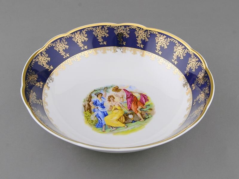 Салатник 26 см Мадонна кобальт, Мэри Энн 03111418-0179, Leander