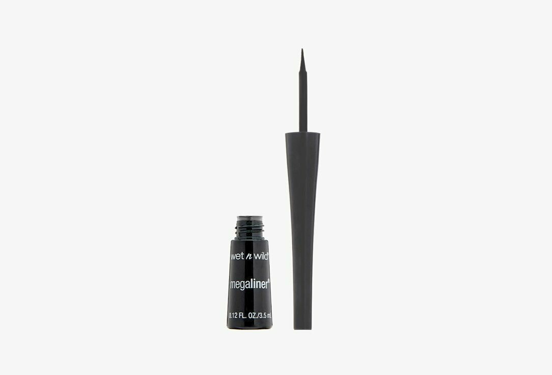 Подводка Для Глаз WET N WILD Megaliner Liquid Eyeliner 3 мл E8711, Black noir
