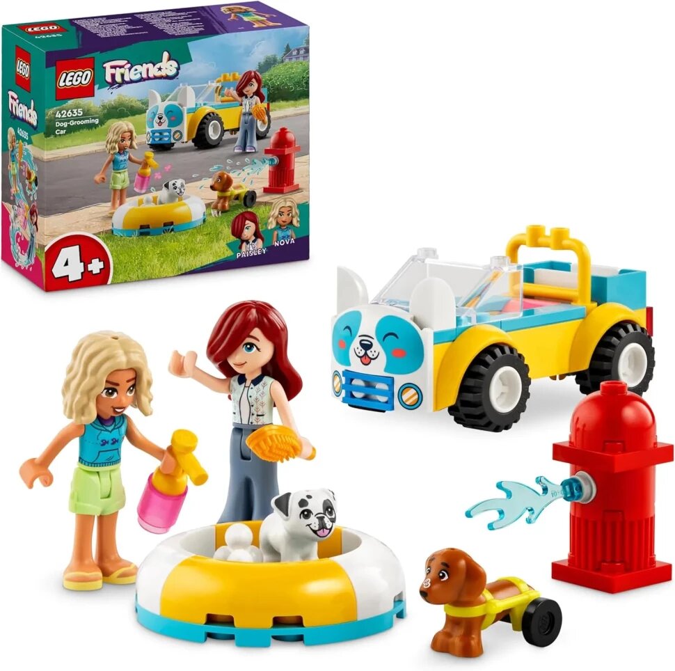 Конструктор LEGO Friends Машина для ухода за собаками 42635