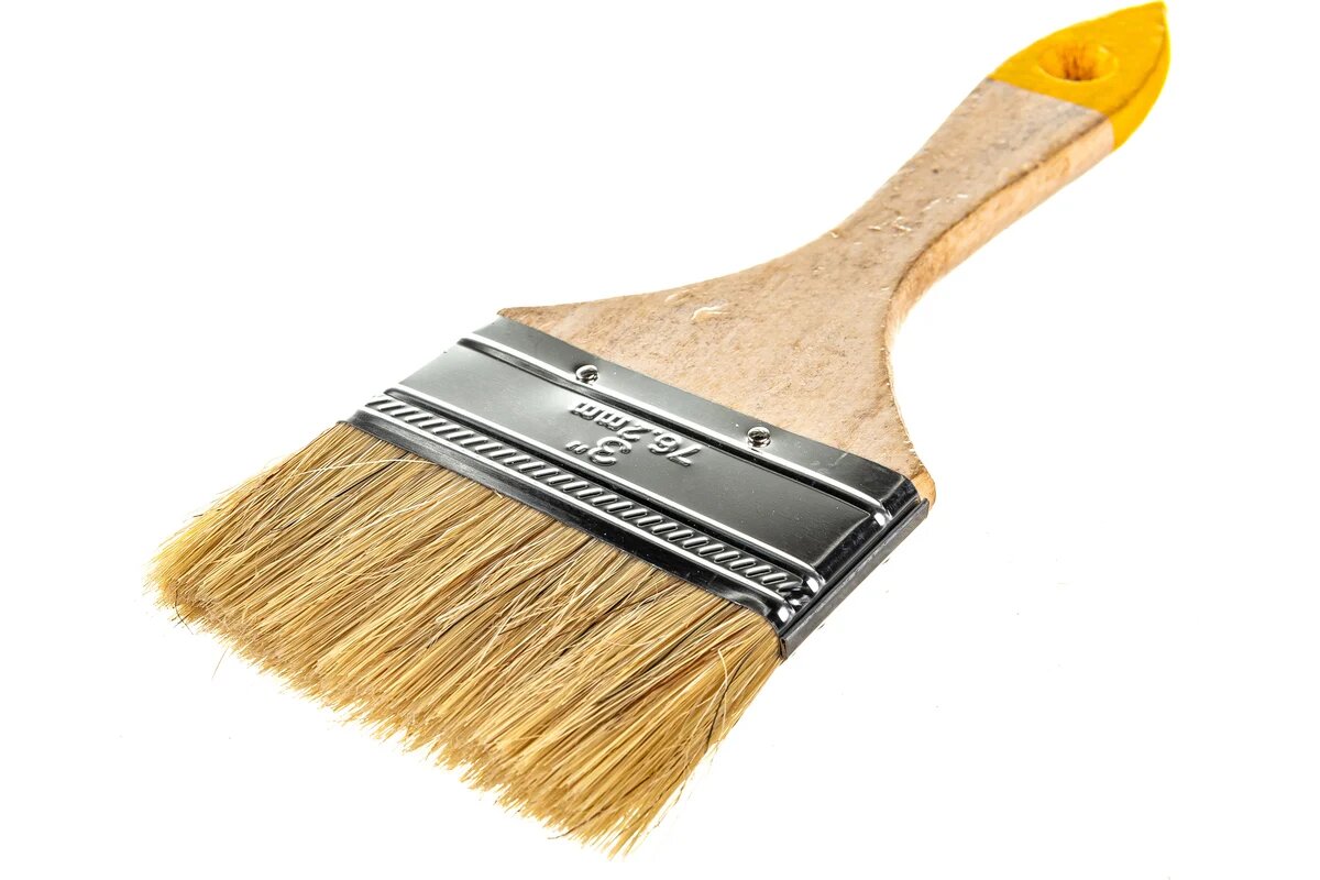 РемоКолор Кисть Любитель 3 01-1-430 - универсальная кисть для декоративной и интерьерной покраски