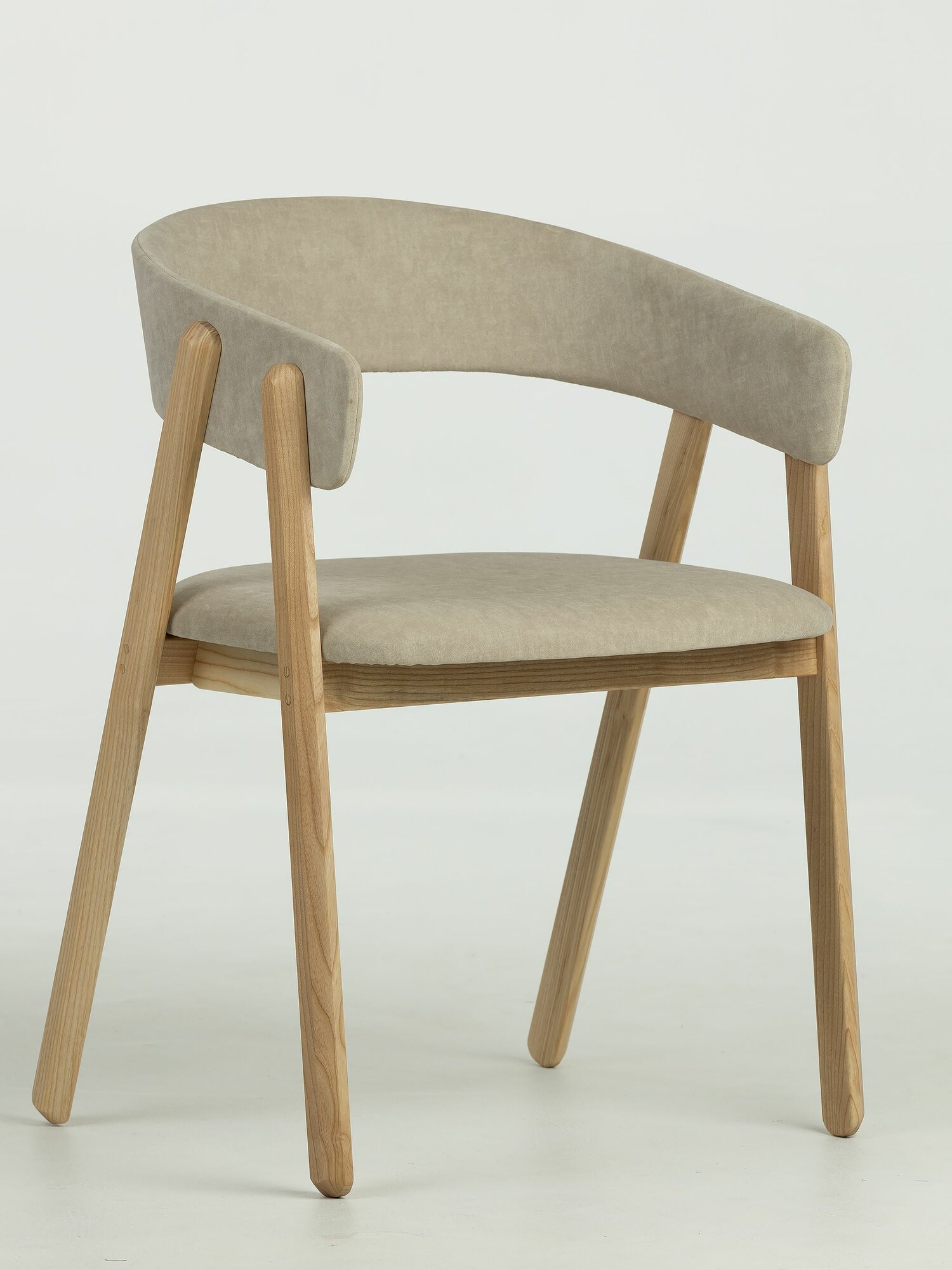 Стул с мягкой спинкой, ch-12, Eichel Gallery, массив дуба
