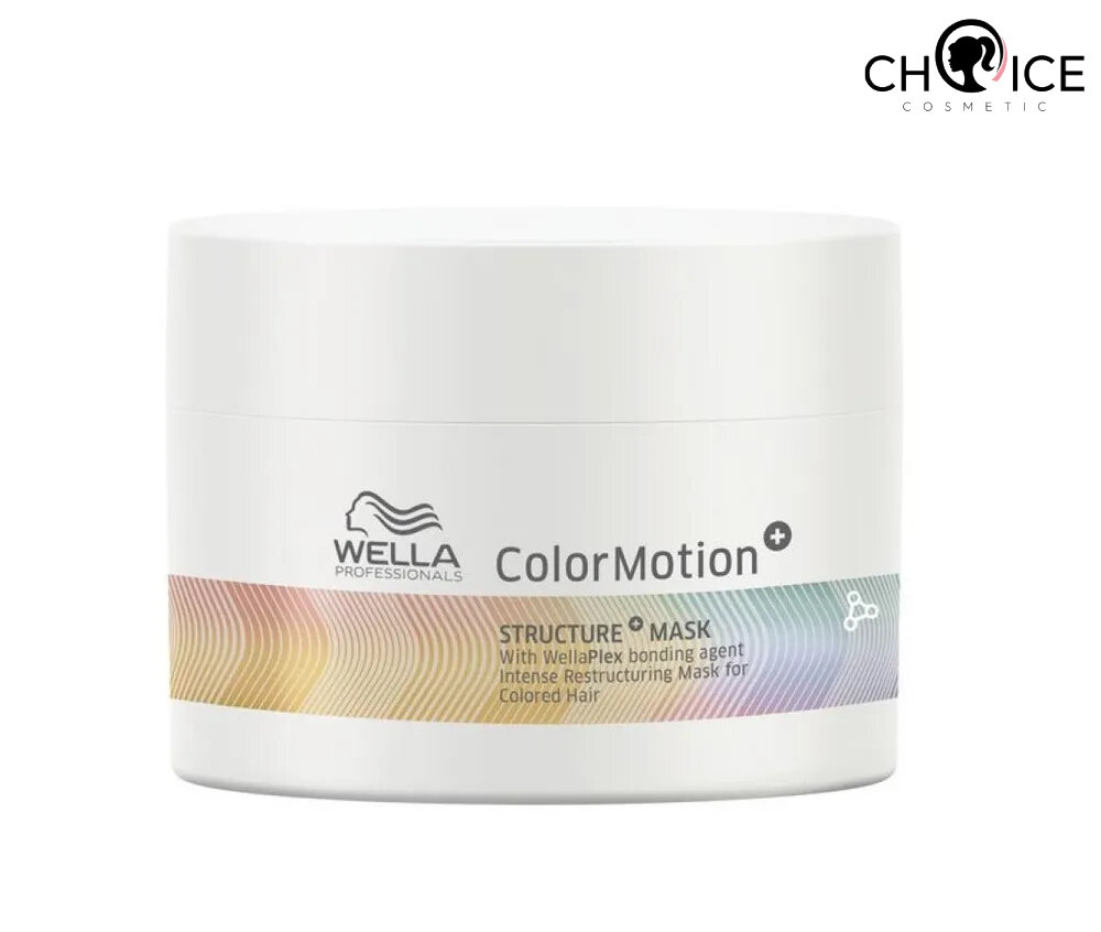 Wella Professionals / Маска для интенсивного восстановления окрашенных волос COLOR MOTION+ STRUCTURE+ MASK, 150 мл