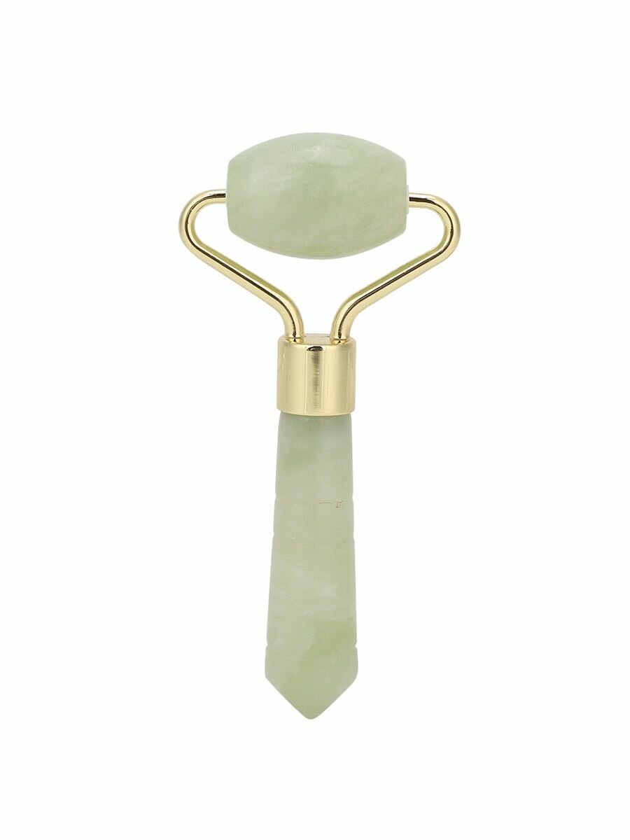 Нефритовый роликовый массажер для лица, лифтинговый инструмент для подтяжки кожи, инструмент для массажа лица против морщин для домашнего использования, расслабляющий и разглаживающий