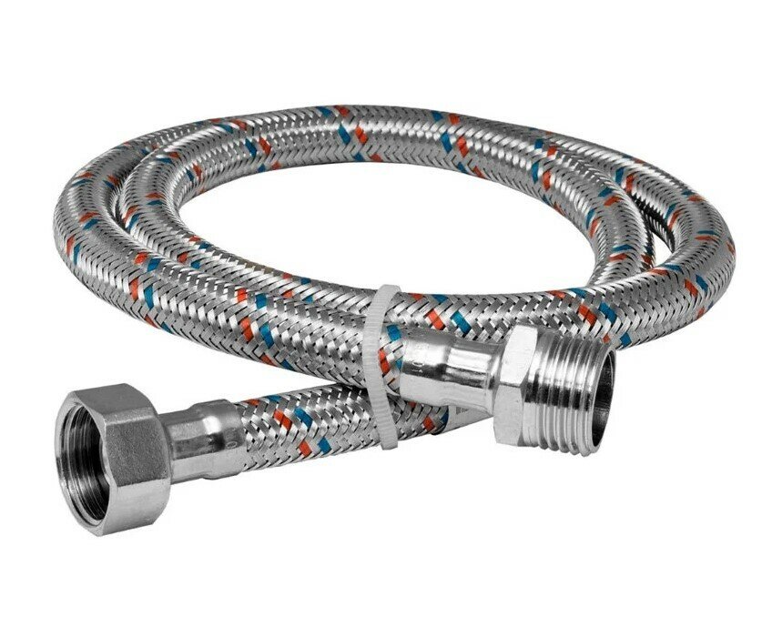 Подводка AQUAFLEX нержавейка, 1,5 м, г/ш