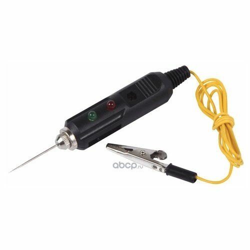 Автотестер игла универсальный черный провод с заж крокодил, свет+звук REXANT 16-0102-1 REXANT 1601021