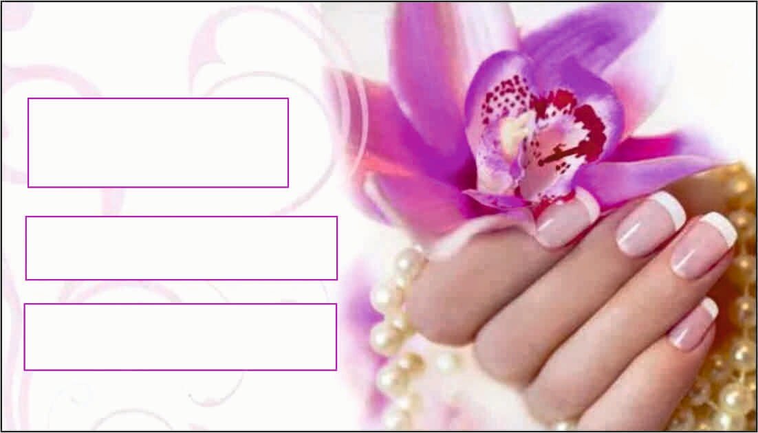 Визитка Маникюр