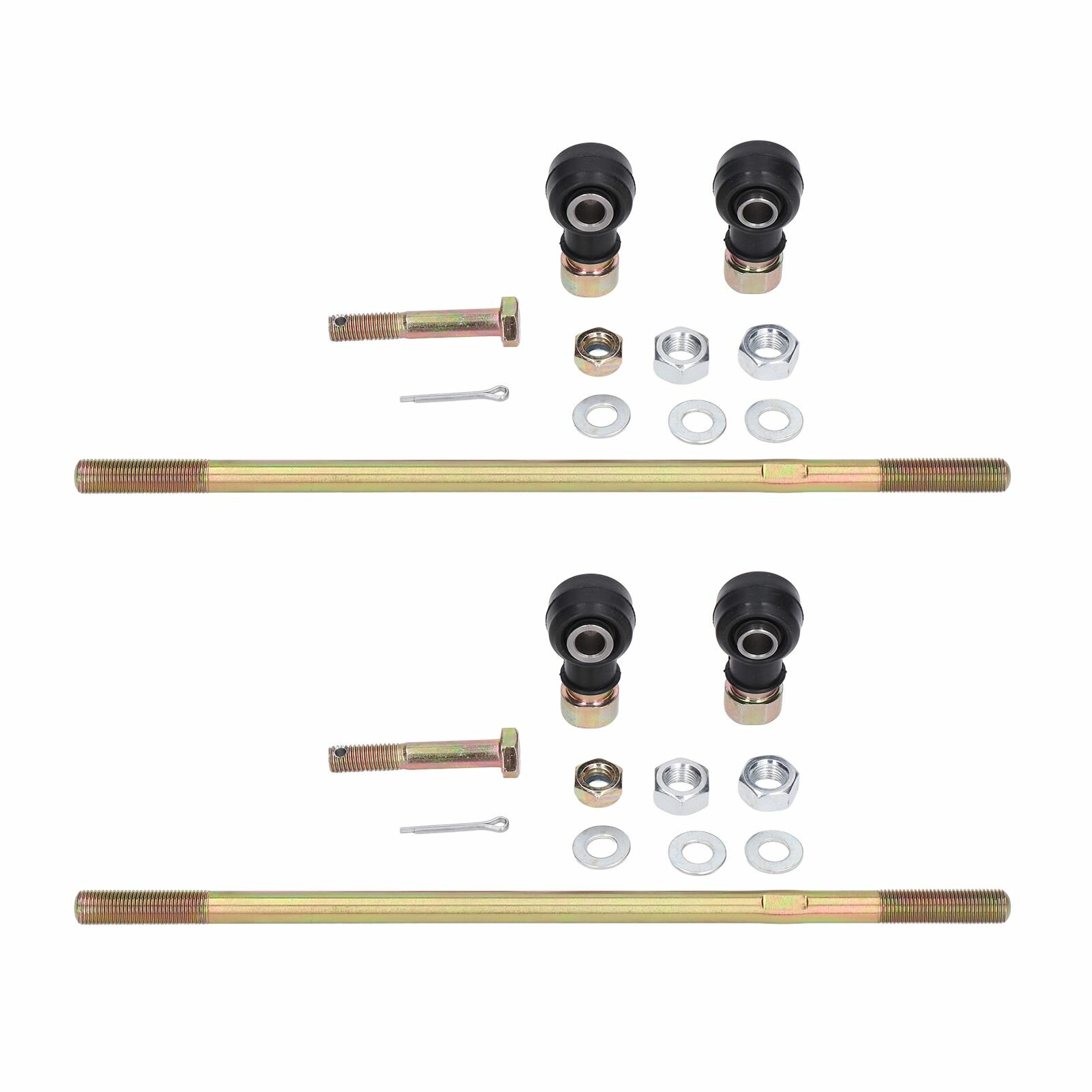 Комплект рулевых тяг Polaris SPORTSMAN 500 RSE 1999-2000, 2 шт, нержавеющая замена из металлического сплава, высокое качество, прочный, долговечный