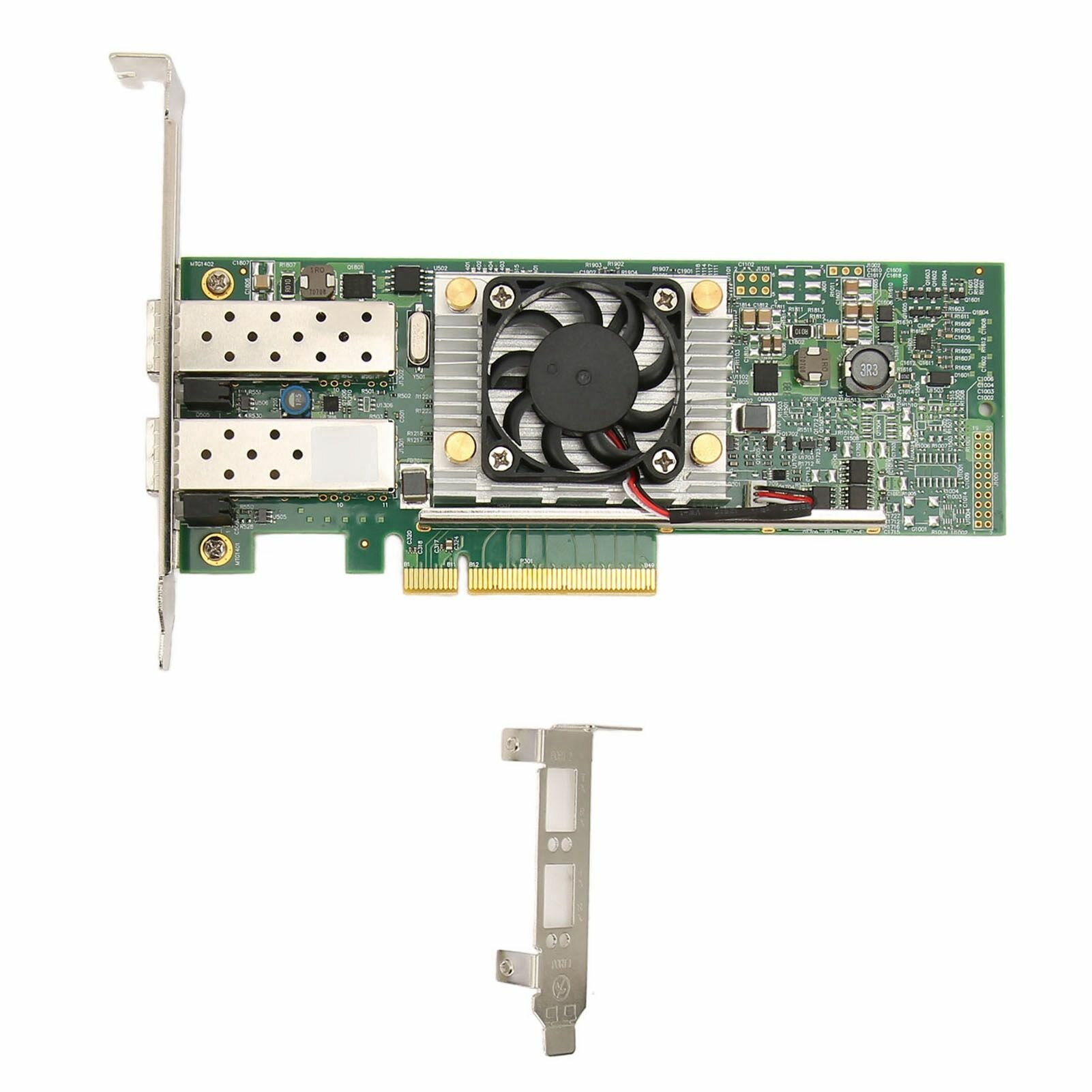 Сетевая карта BCM57810S, 10Gb, 2-port SFP, PCIe X8, с вентилятором
