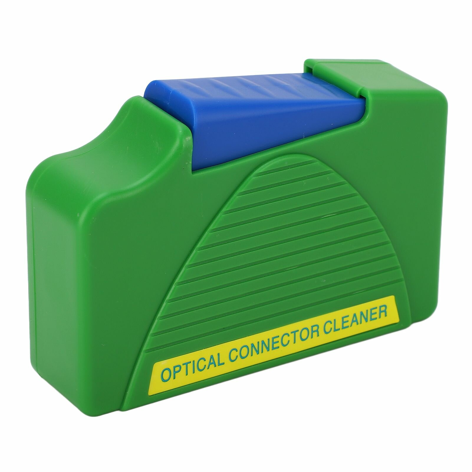 Коробка для чистки оптоволокна, зеленая, Очиститель оптического разъема, перемычка, торцевая поверхность, аксессуары для кабелей, набор для чистки оптоволоконных кабелей