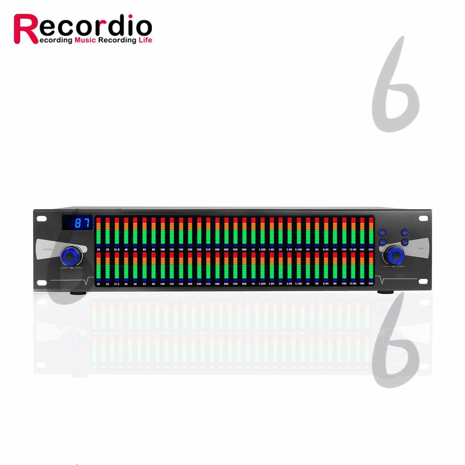 Рафический эквалайзер EQ888 Аудио-цифровой контроллер эффектов3