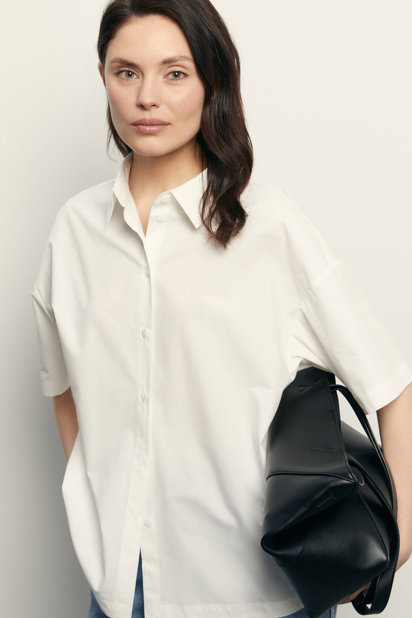 Блуза с коротким рукавом