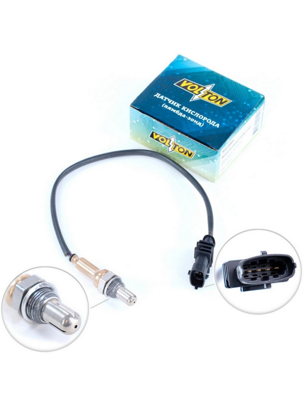 Датчик кислорода для а/м ГАЗ, УАЗ с Микас 11 "VOLTON" (аналог DELPHI)
