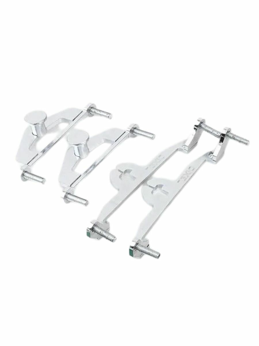 Переходные рамки Volvo XC90 1 рест. 2006-2014 с AFS для замены линз с креплением Hella 3/3R/5R (комплект 2шт.)