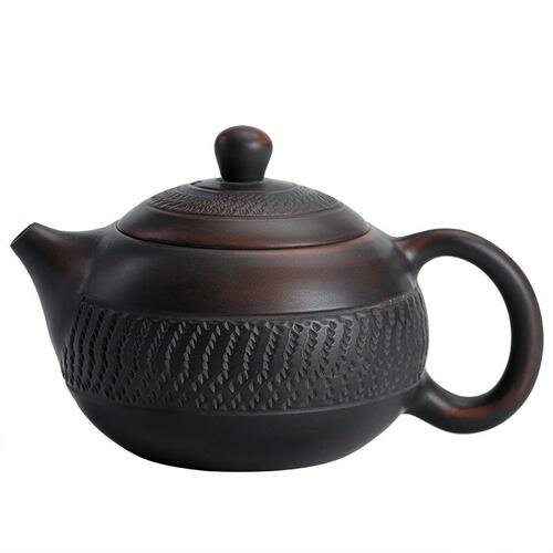 Purple Pottery Xi Shi Pot Chinese Hand Jumping Ceramic Kung Fu Teapot Single Teapot Tea Making Device Kung Fu Tea Set Kettle Tea|Teapots