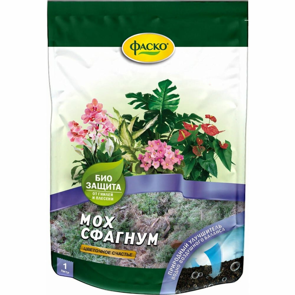 Сфагнум мох фаско Цветочное счастье