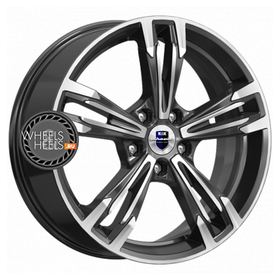 Диск автомобильный литой K&K Karrera Light (КС935) 18x7 5x114.3 et38 dia67.1 Алмаз черный