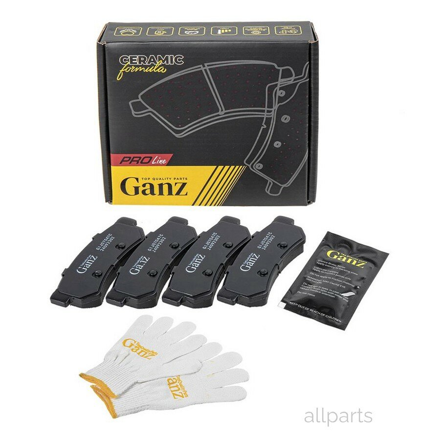 GANZ GIJ07047C Колодки тормозные задние PRO-Line Ceramic для CHEVROLET Lacetti 08- GANZ GIJ07047C